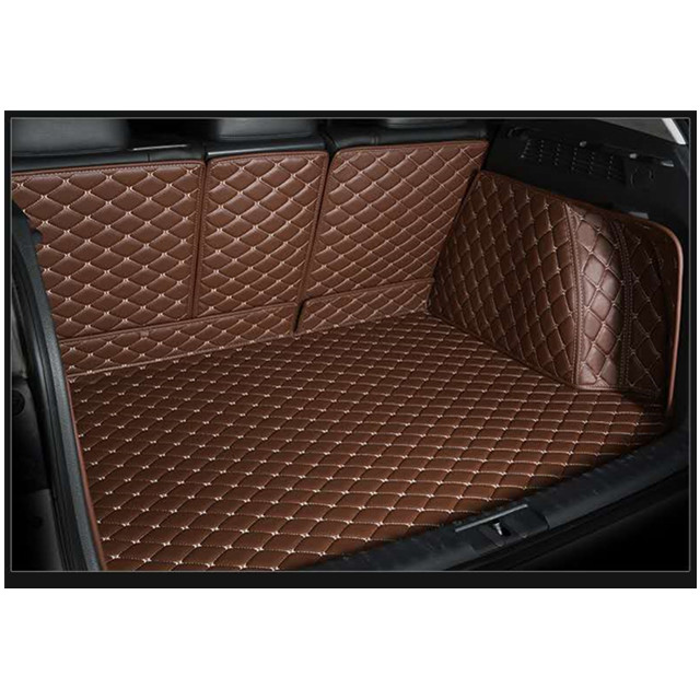 7D leather Car rear boot carpet