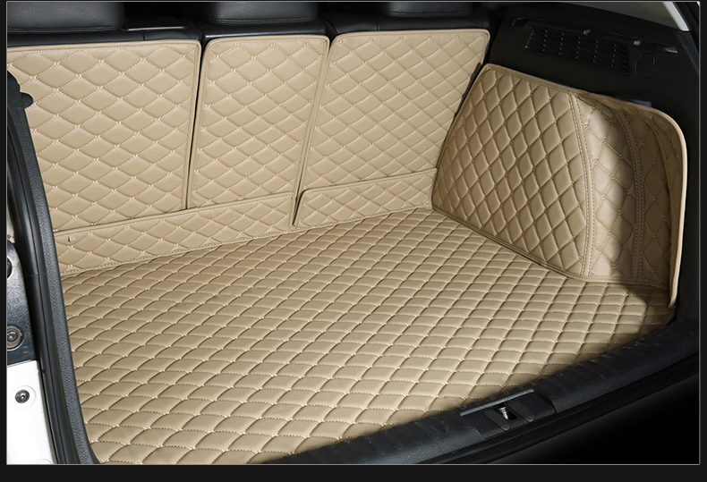 7D leather Car rear boot carpet