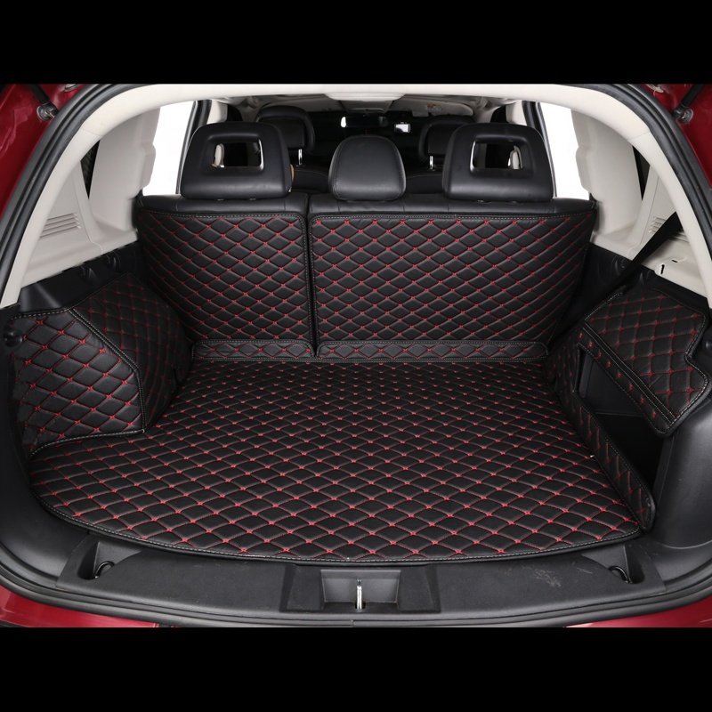 7D leather Car rear boot carpet