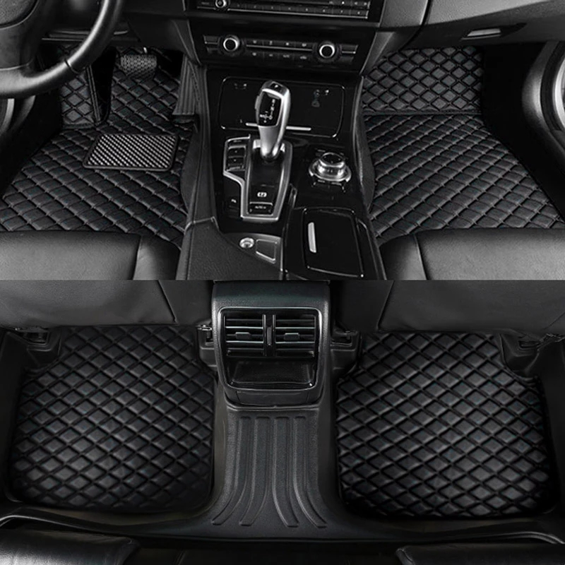 Custom Auto Matten Leather Floor Mat