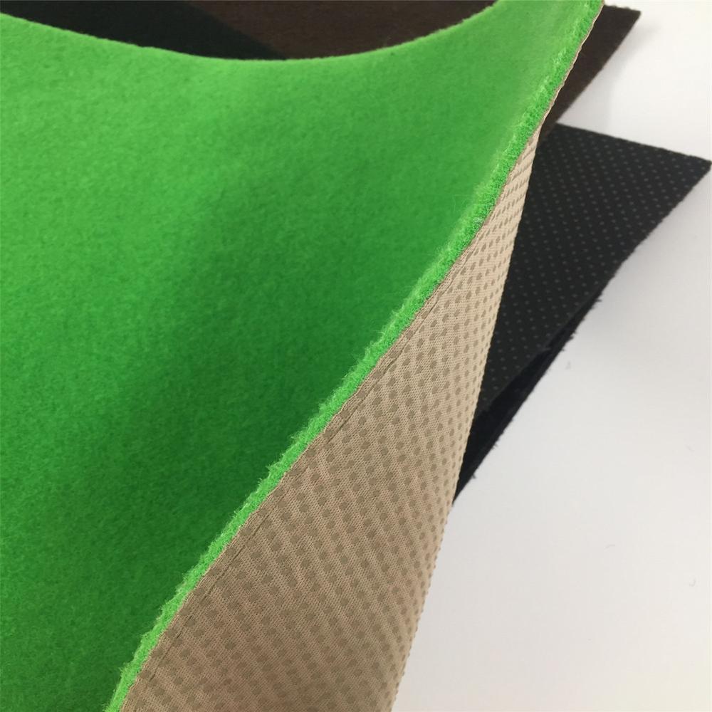 Factory customizes automotive carpet rolls