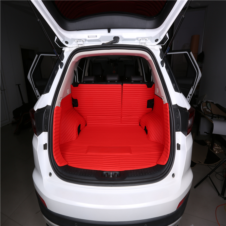 Car rear tray auto boot carpet